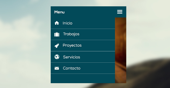 Como hacer un menú de navegación adaptable a móviles Como hacer un menú de navegación adaptable a móviles